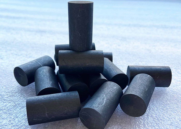 1.83g/Cm3 Graphite Raw Material , 60Mpa Carbon Graphite Block